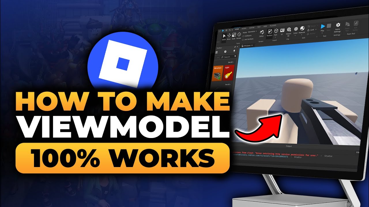 How To Make a Viewmodel in Roblox Studio (FAST & EASY) | 100% WORKS ...