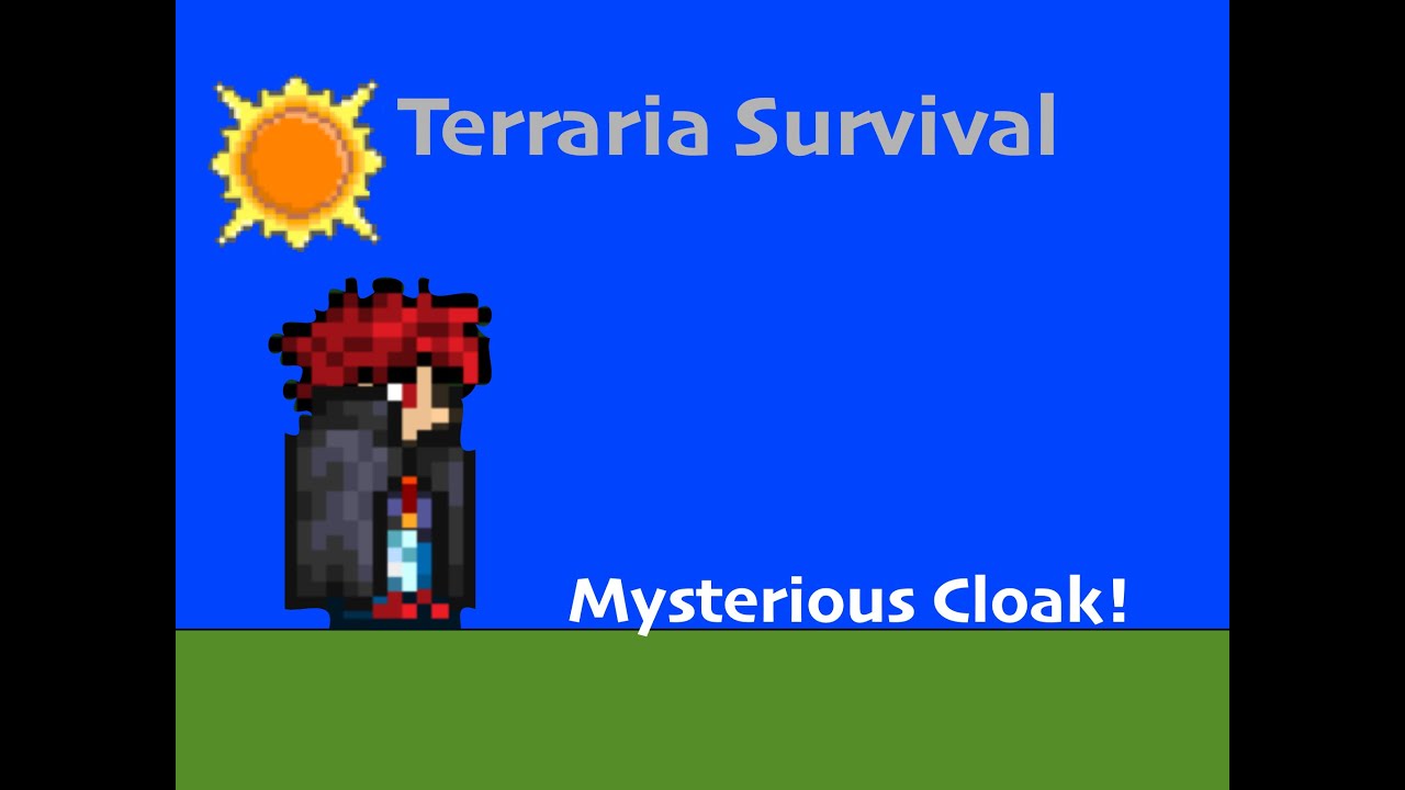 Terraria Survival Series #13- Mysterious Cloak! - YouTube