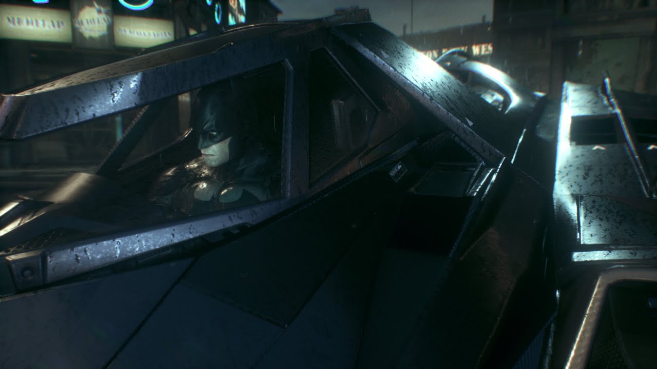 Batman Arkham Knight | LIVE Using the Batmobile as a Weapon - YouTube