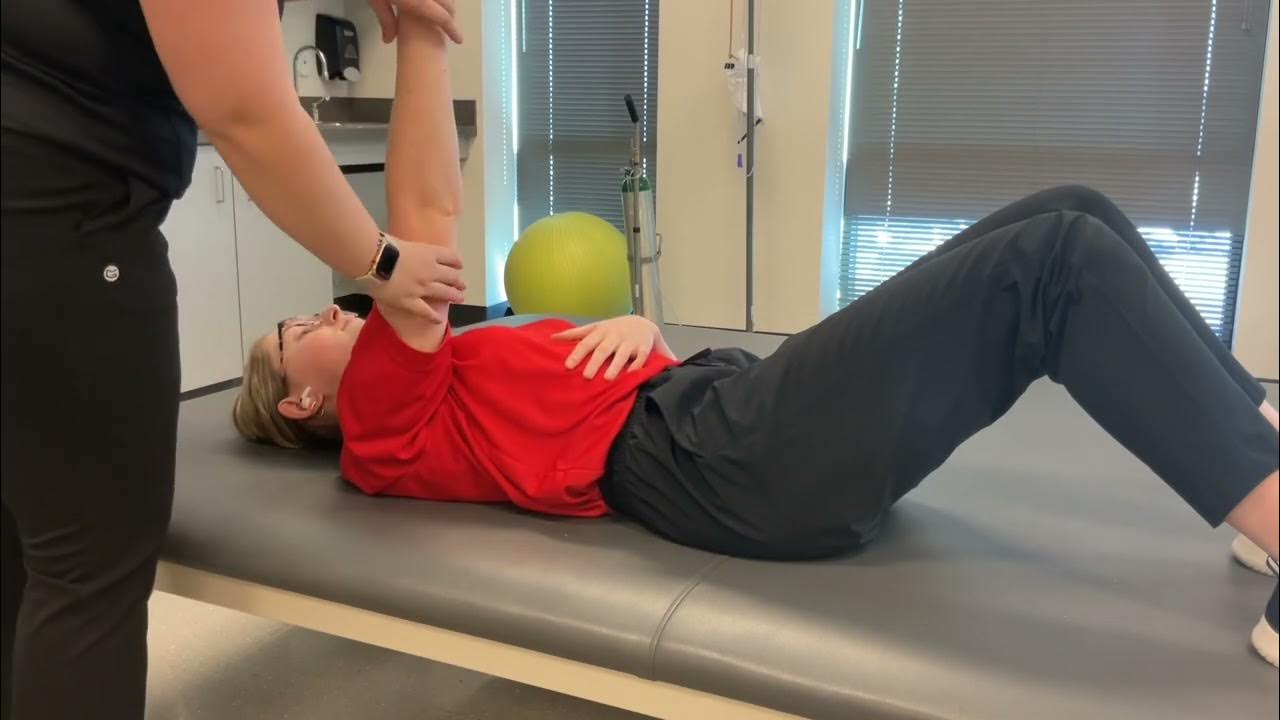 Elbow flexion & extension goni/MMT - YouTube