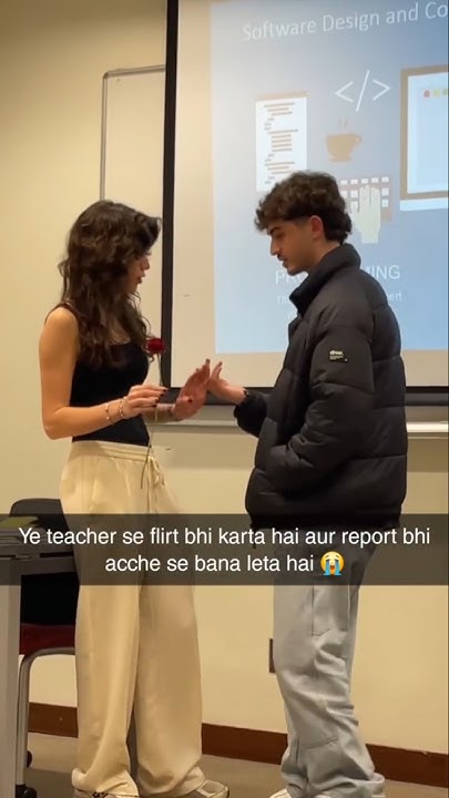 Teacher se hi flirting😱#trending #college #ai #aicoding #aitools #java #html #css - YouTube