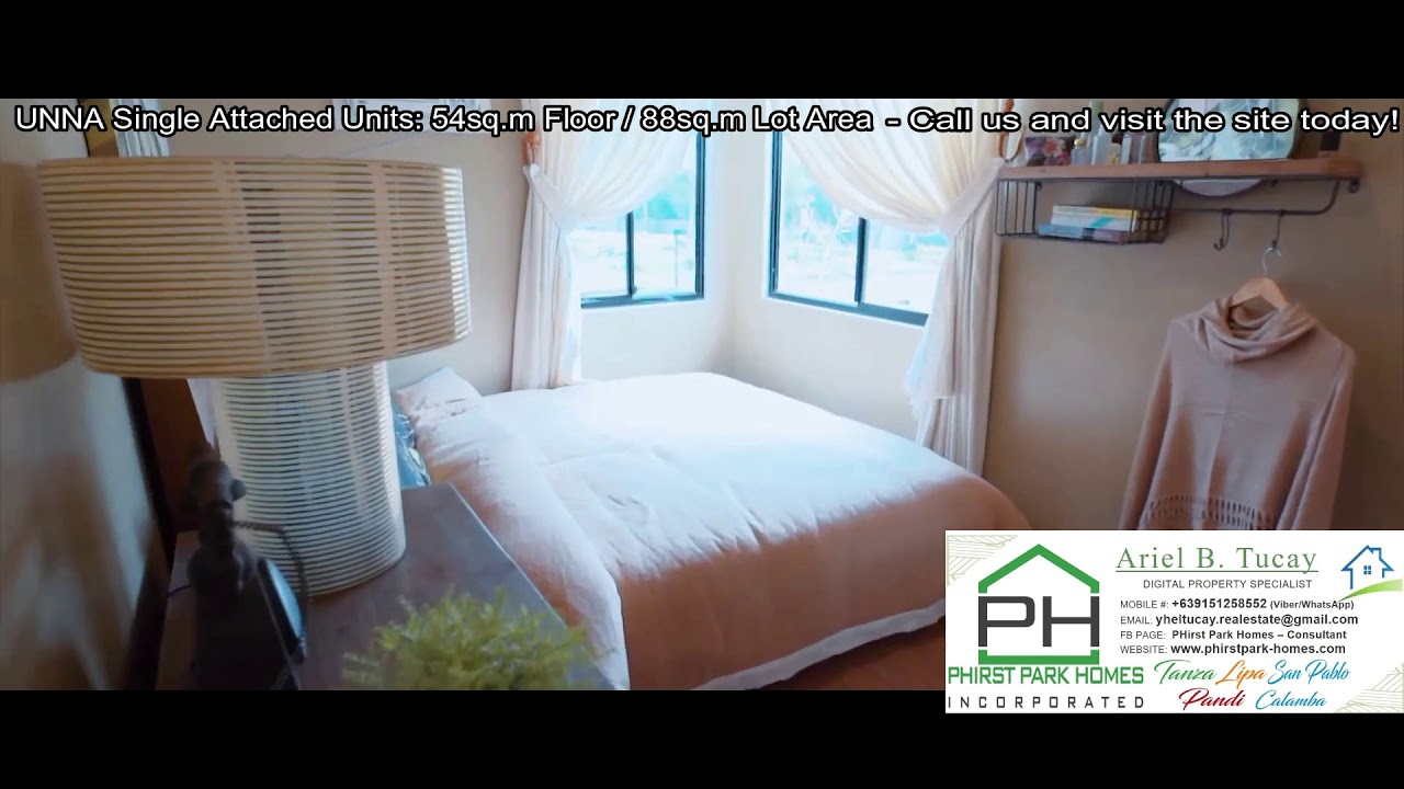 PHirst Park Homes UNNA Single Attached Units Model Unit Walkthrough ...