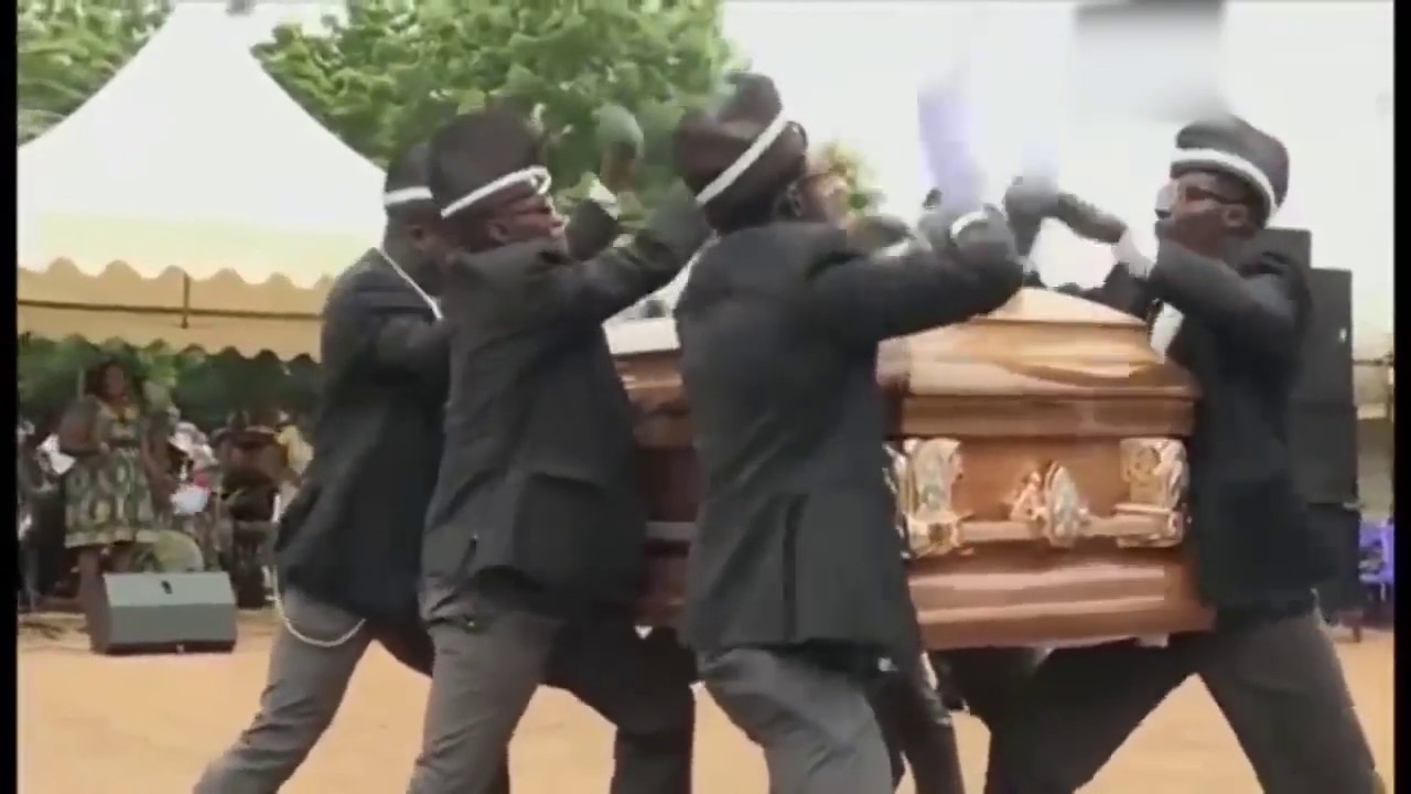 මිනි පෙට්ටිය කරේ තියාගෙන නටන නැටුම් Coffin dance funeral dance - YouTube