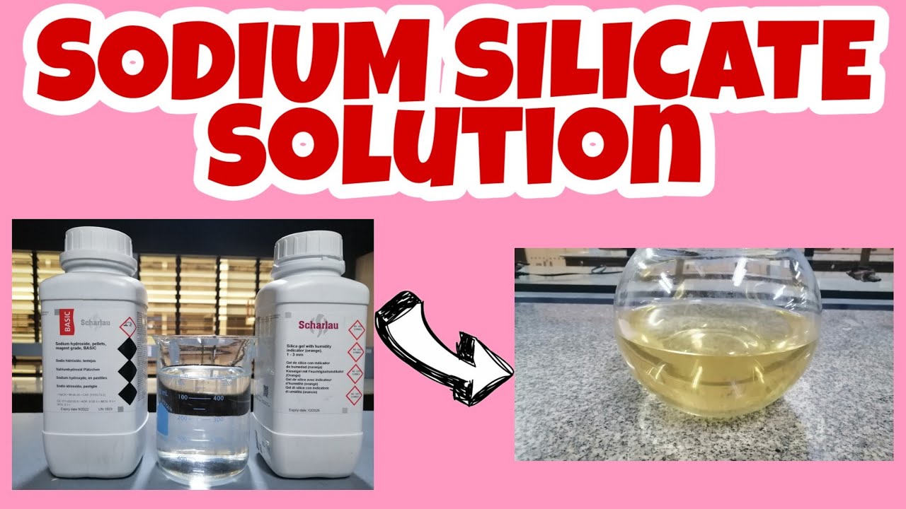 LABLIFE| EPISODE 10| HOW TO MAKE SODIUM SILICATE SOLUTIONS | FOR ...