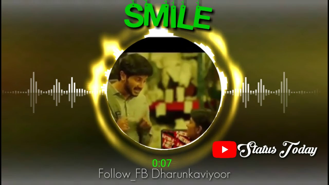 New Malayalam DQ Smile Always WhatsApp Status Video - YouTube