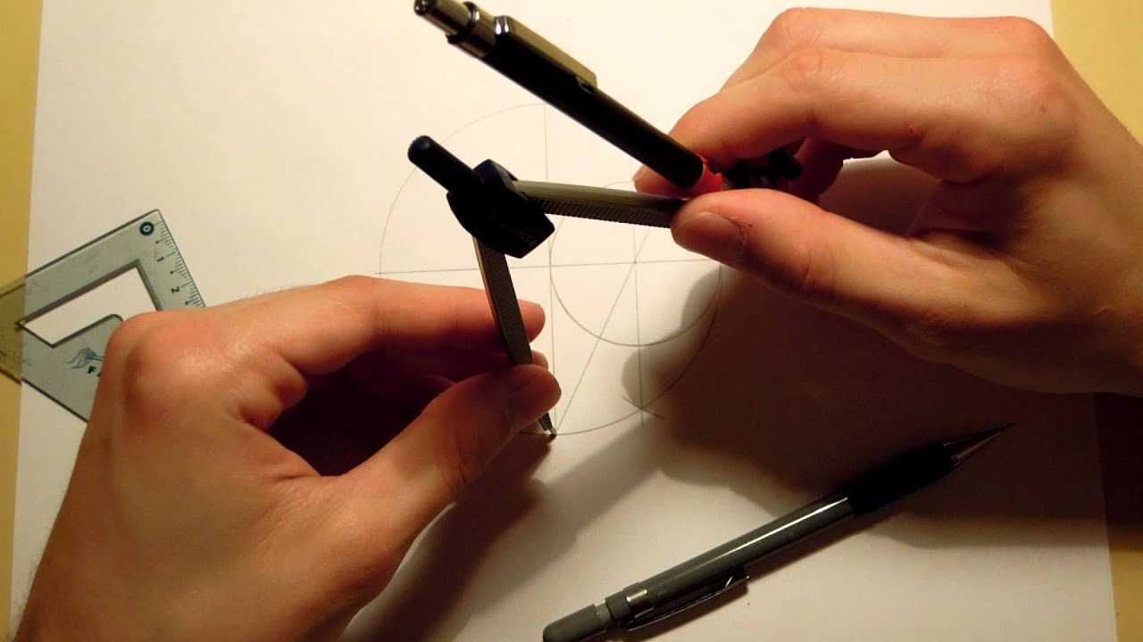 GEOMETRY How To Divide A Circle Into Five Equal Parts YouTube geometry-how-to-divide-a-circle-into-five-equal-parts-youtube