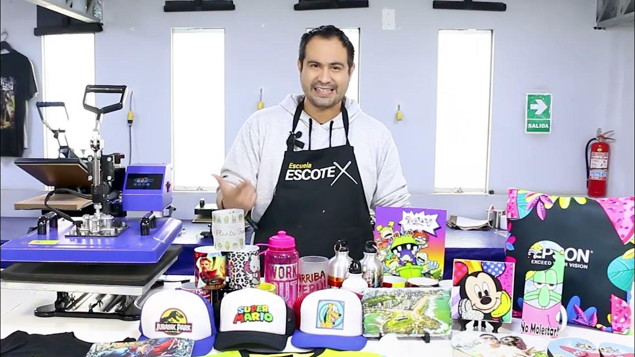 SUBLIMACIÓN Y VINIL TEXTIL INTRODUCCIÓN - YouTube