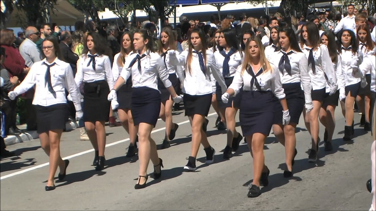 ΠΑΡΕΛΑΣΗ 25ης ΜΑΡΤΙΟΥ 2017 ΧΑΛΚΙΔΑ ΓΕΝΙΚΟ ΛΥΚΕΙΟ ΚΑΝΗΘΟΥ - YouTube
