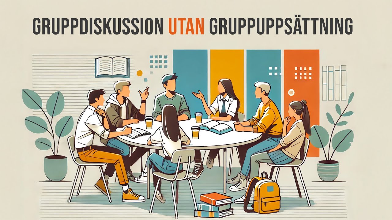 Gruppdiskussioner utan gruppuppsättning - YouTube