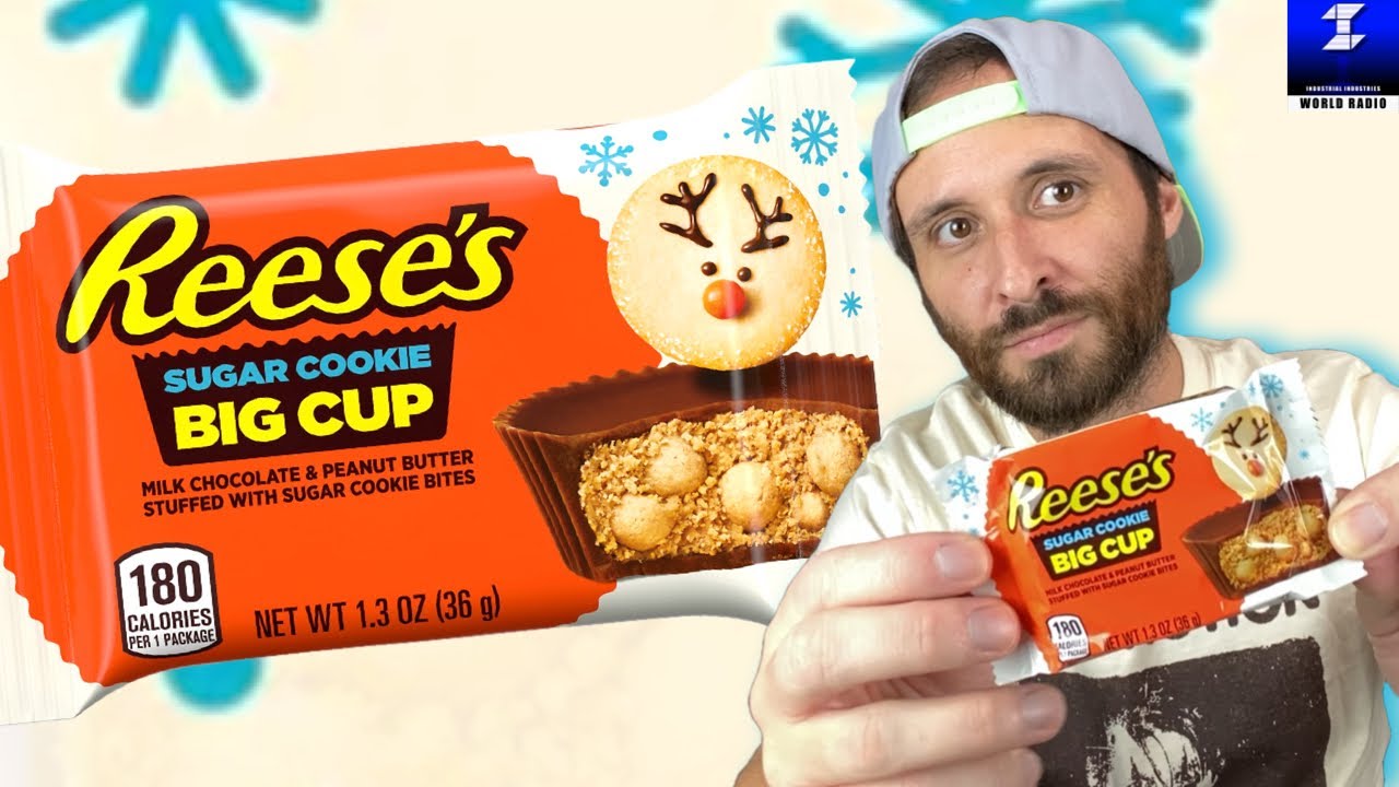 Reese’s Sugar Cookie Big Cup Review | NEW Limited Edition Flavor! - YouTube