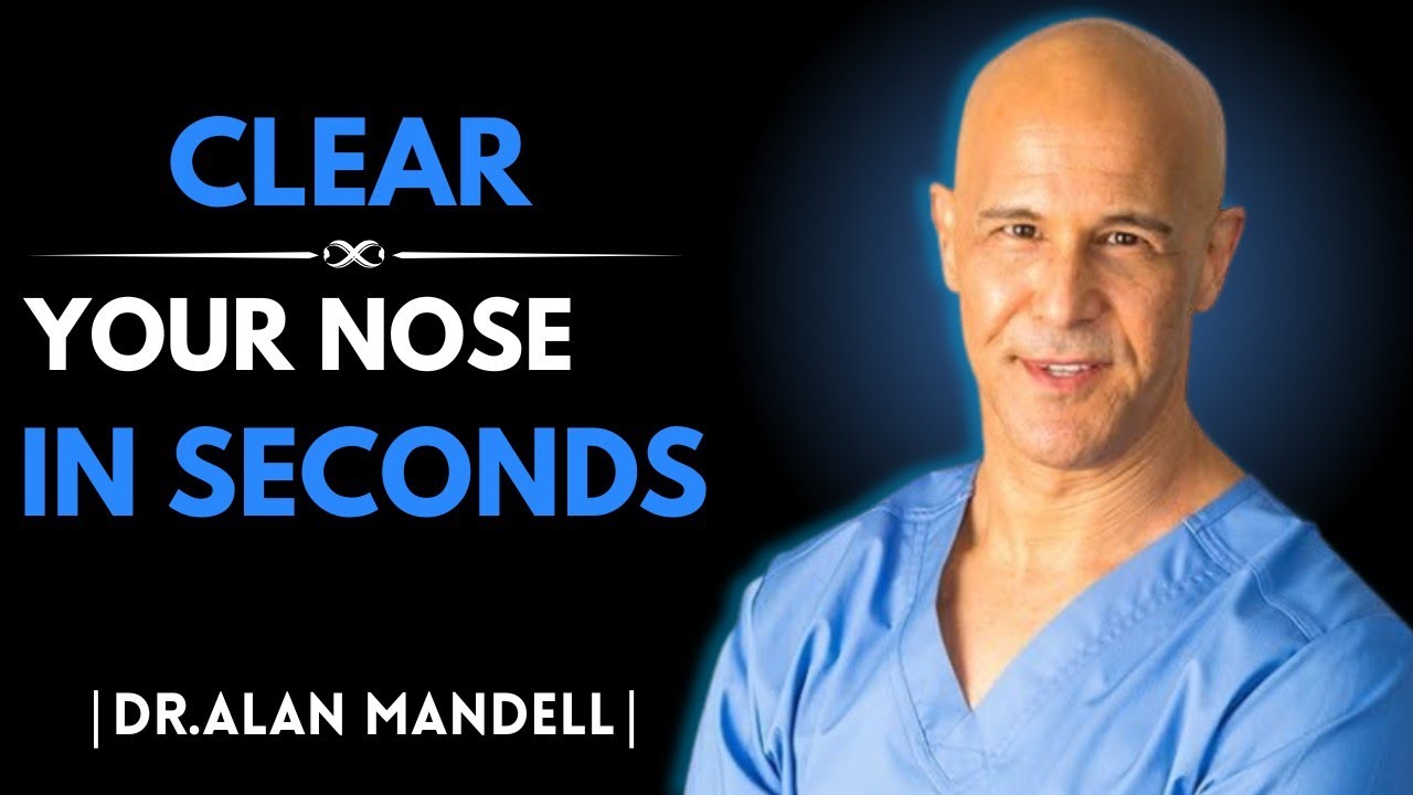 One Move to Clear a Stuffy Nose and Drain Your Sinuses Dr. Mandell.mp4 ...