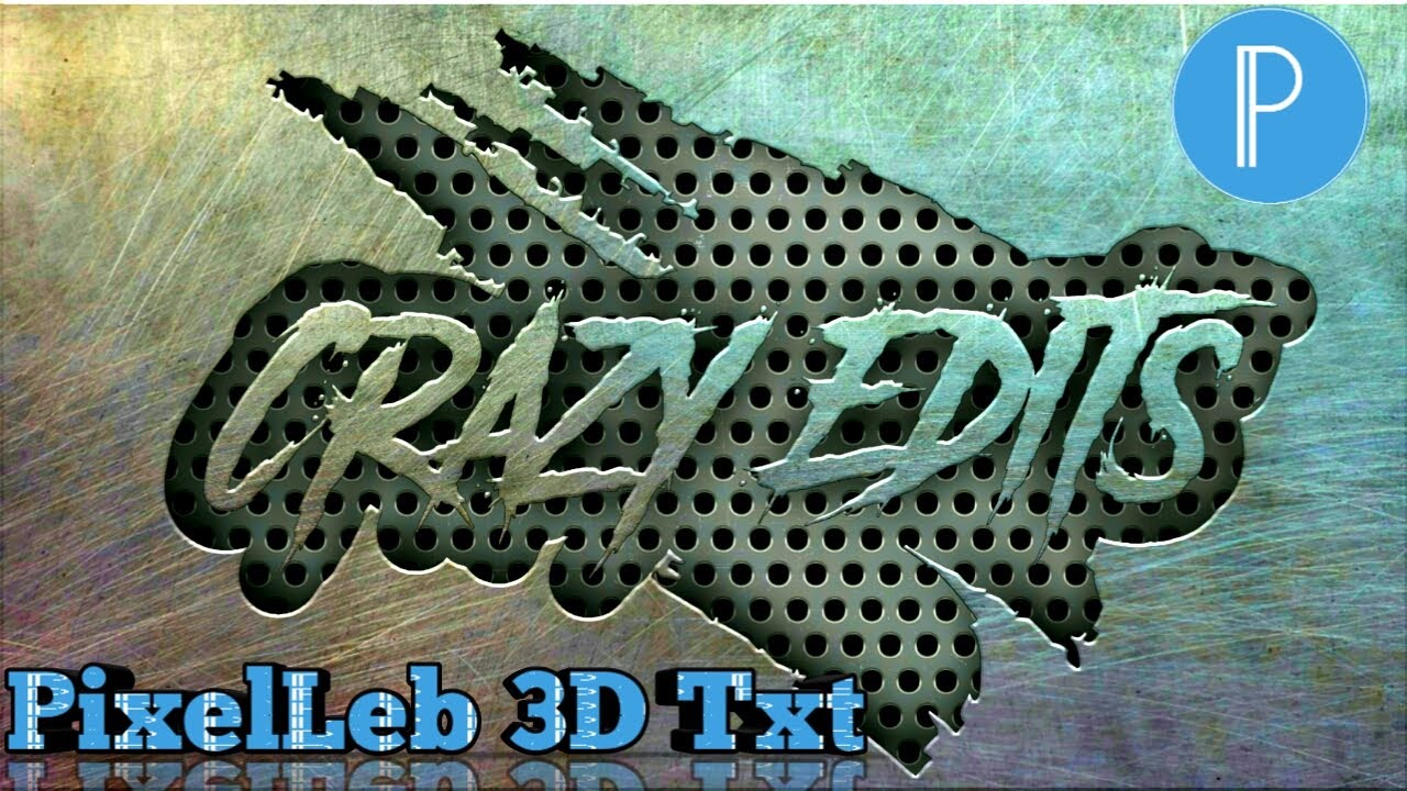 How to edit 3D Name In Pixellab Step By Step tutorial - YouTube