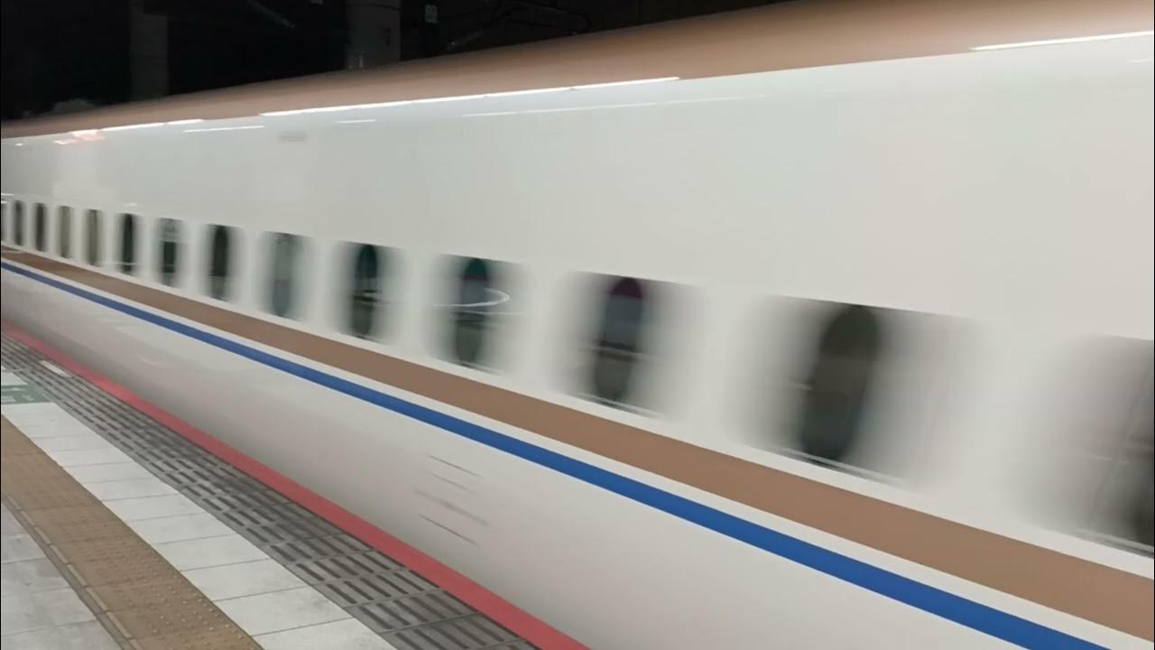 JR東日本E7系新ニシF27編成新幹線回送電車上野駅通過 - YouTube