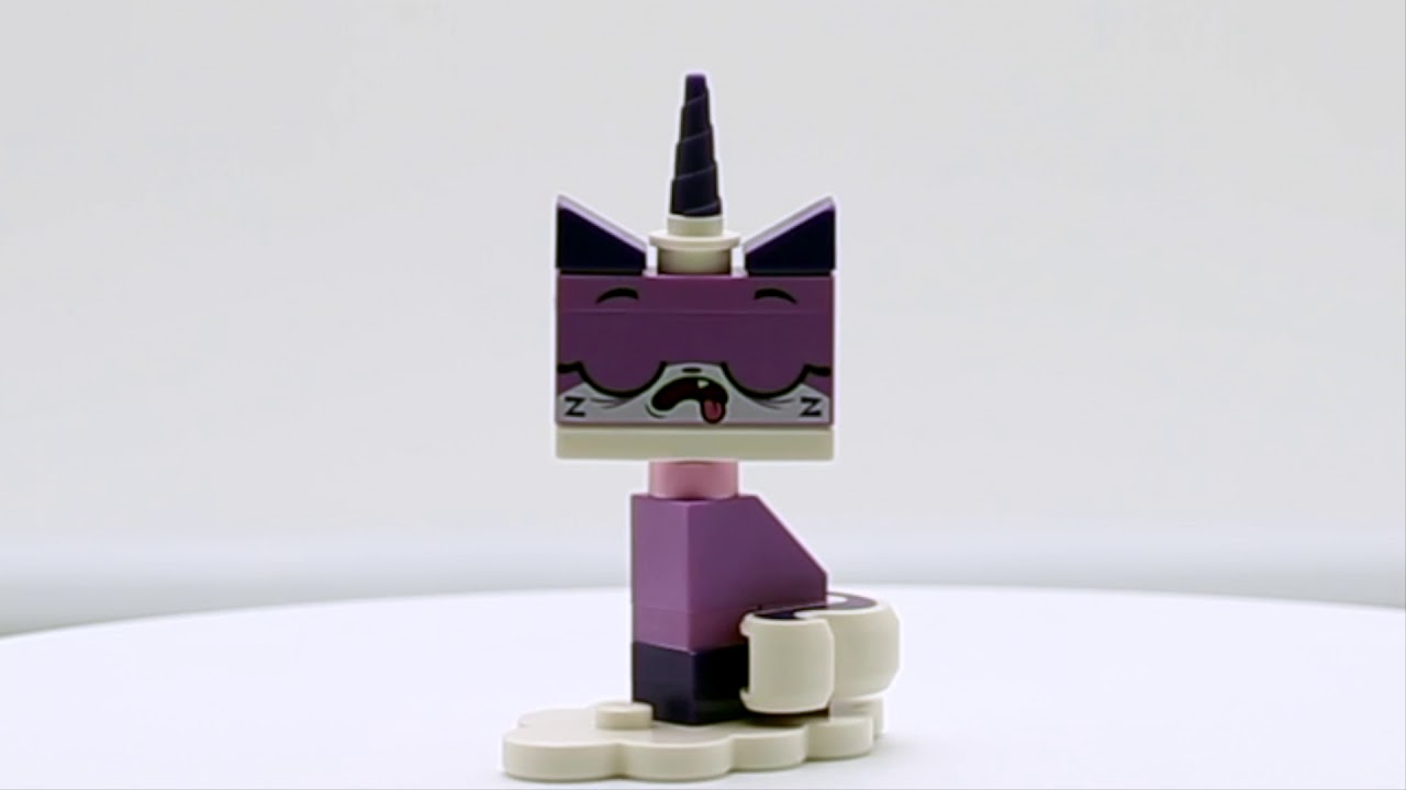 LEGO Unikitty - Sleepy Unikitty Minifigure (41775) Speed Build - YouTube