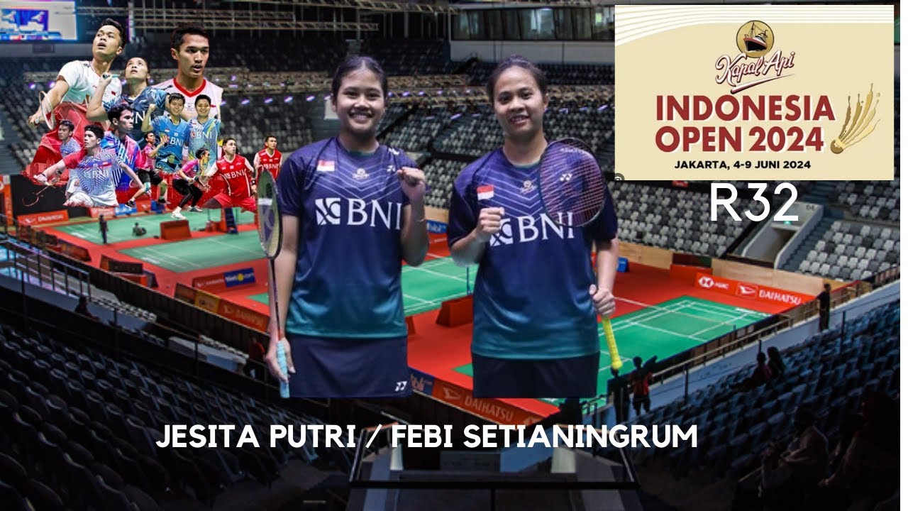 🔴LIVE Jesita Putri /Febi Setianingrum VS Maiken Fruergaard / Thygesen ...