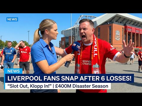 Liverpool Fans SNAP After 6 Losses!  “Slot Out, Klopp In!” | £400M Disaster Season