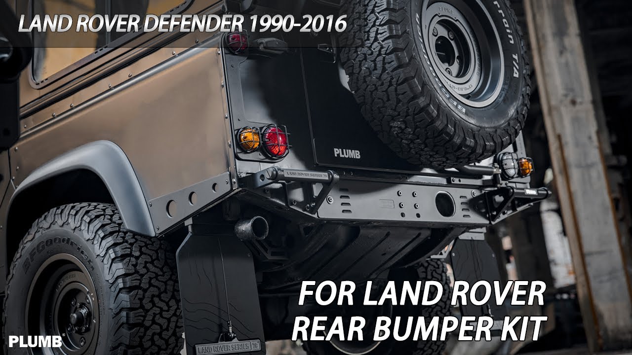 Plumb Rear bumper kit for FOR Land Rover Defender-Series 76（1990-2016 ...