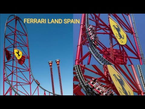 Ferrari Land Spain - Red Force Ride 🇪🇸 #Spain #EuropeTour - YouTube