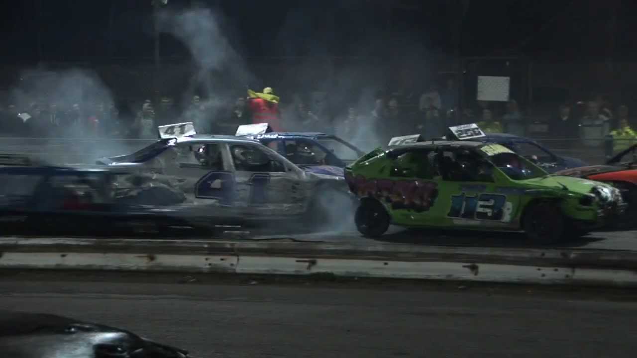 Ringwood Raceway Rookie Banger Teams 2012 - YouTube