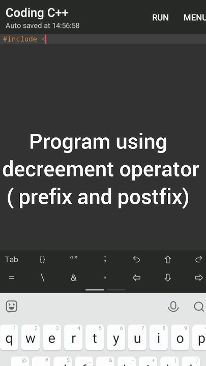 #coding #print #beginners #c++ #decreement operator #prefix and postfix ...
