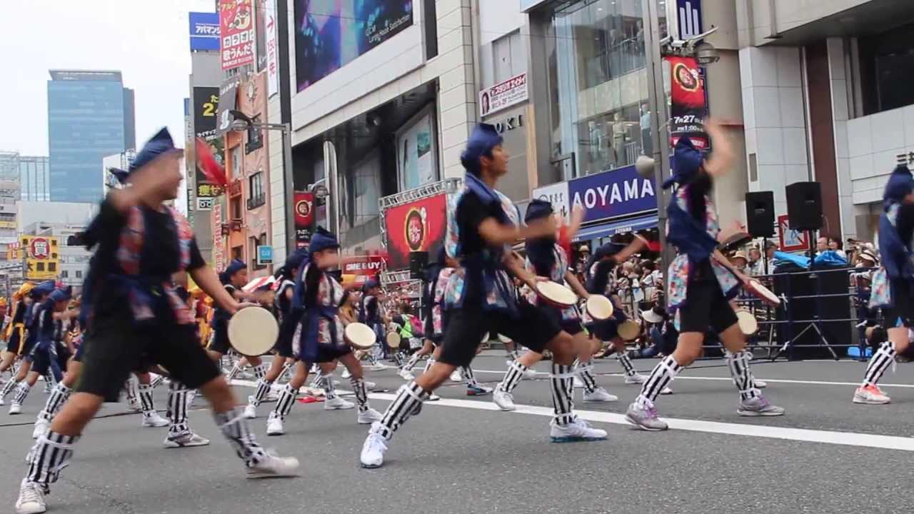 Japanese Traditional Dancing in Tokyo - YouTube