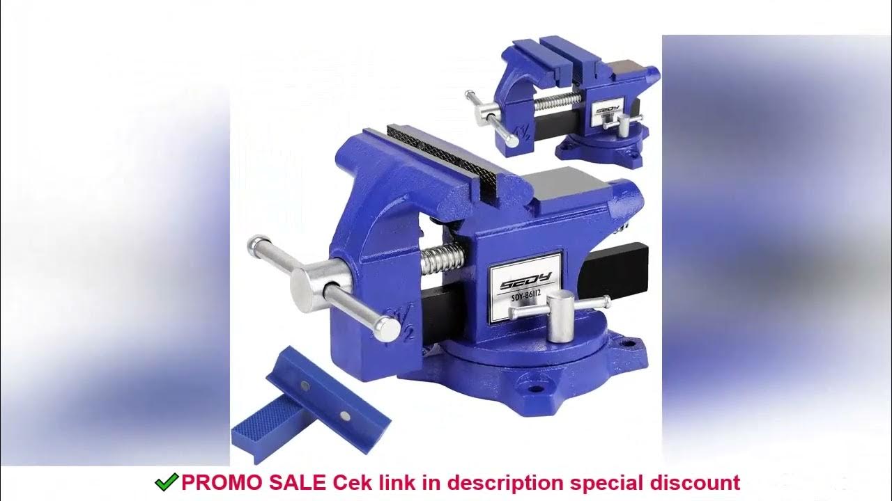 Heavy Duty Bench Vise 4.5 Inch: Table Clamp Woodworking Vice Press ...