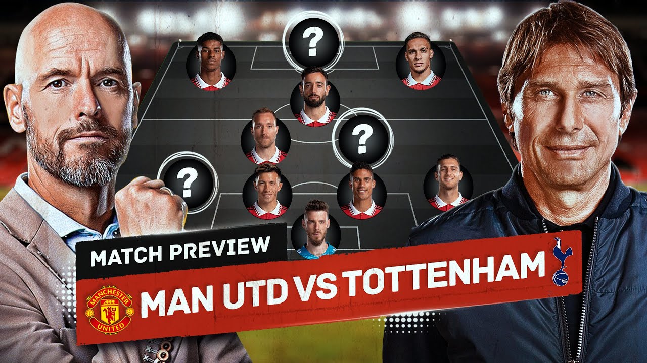 Antonio Conte's Tactical Switch! Manchester United vs Tottenham Preview ...