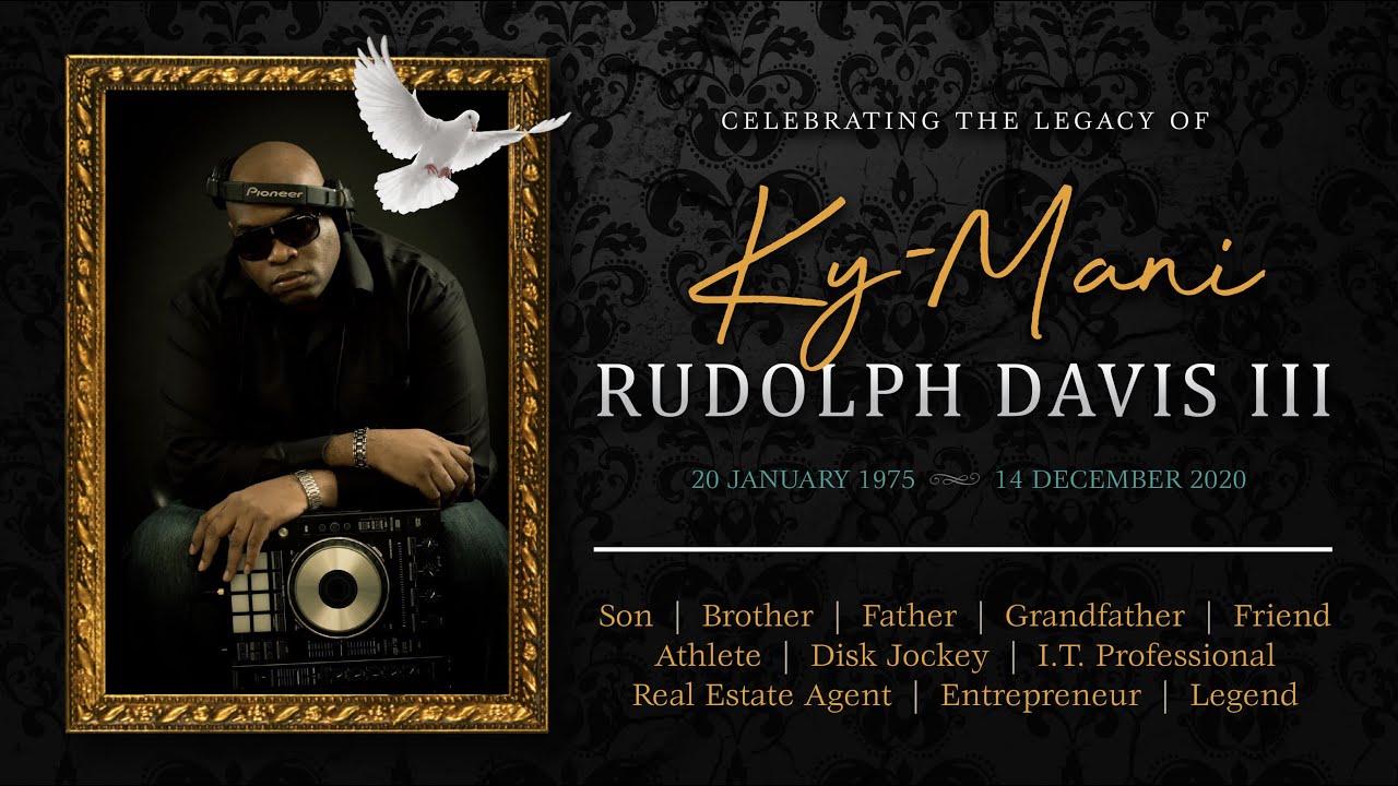 Ky-Mani Rudolph Davis III Funeral Service - YouTube