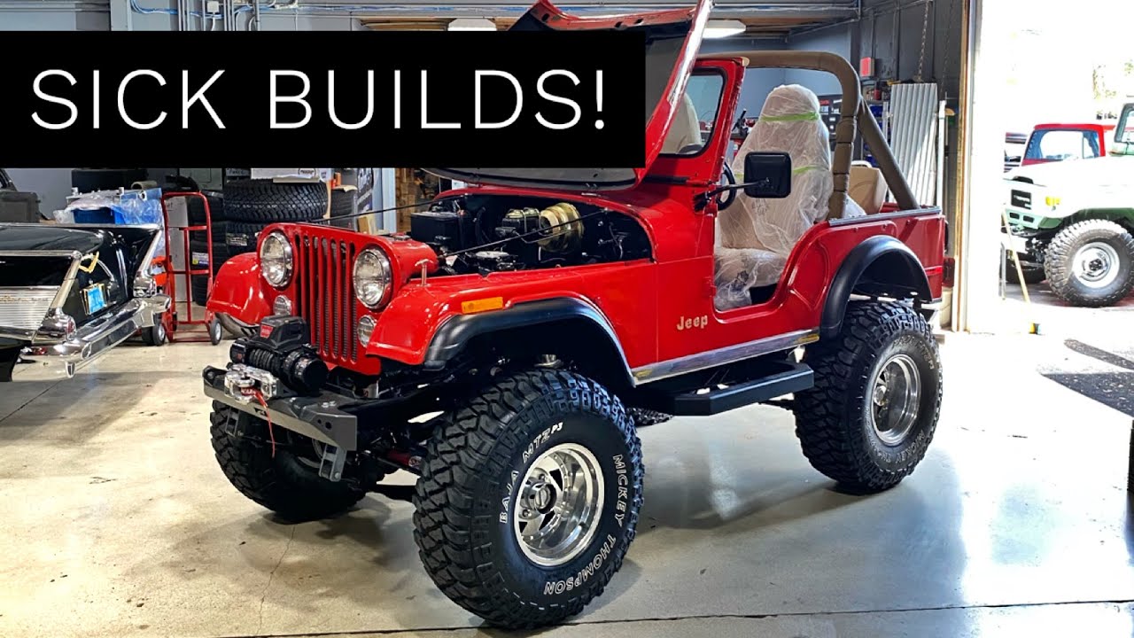 Inside the Hot Rod Shop who saved my Jeep CJ5 - Shop tour ft ...