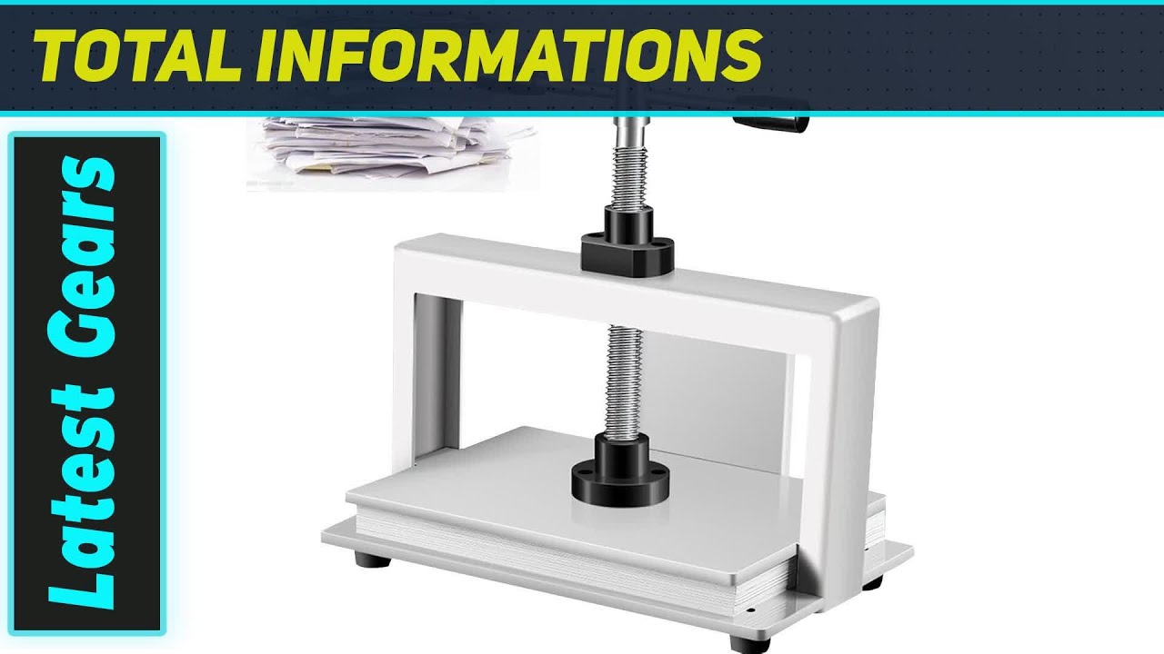 Manual Paper Press Machine: The Ultimate Flattener for Perfect ...