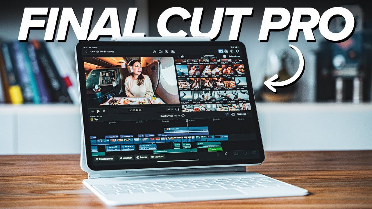 FINAL CUT PRO para iPad: review en español ¡YA ERA HORA! - YouTube