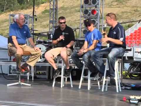 Steve Wingfield NASCAR driver interview at Victory Weekend - YouTube