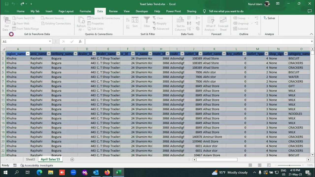 Power Query Get Rid of Same Product Name With different Suffix - YouTube