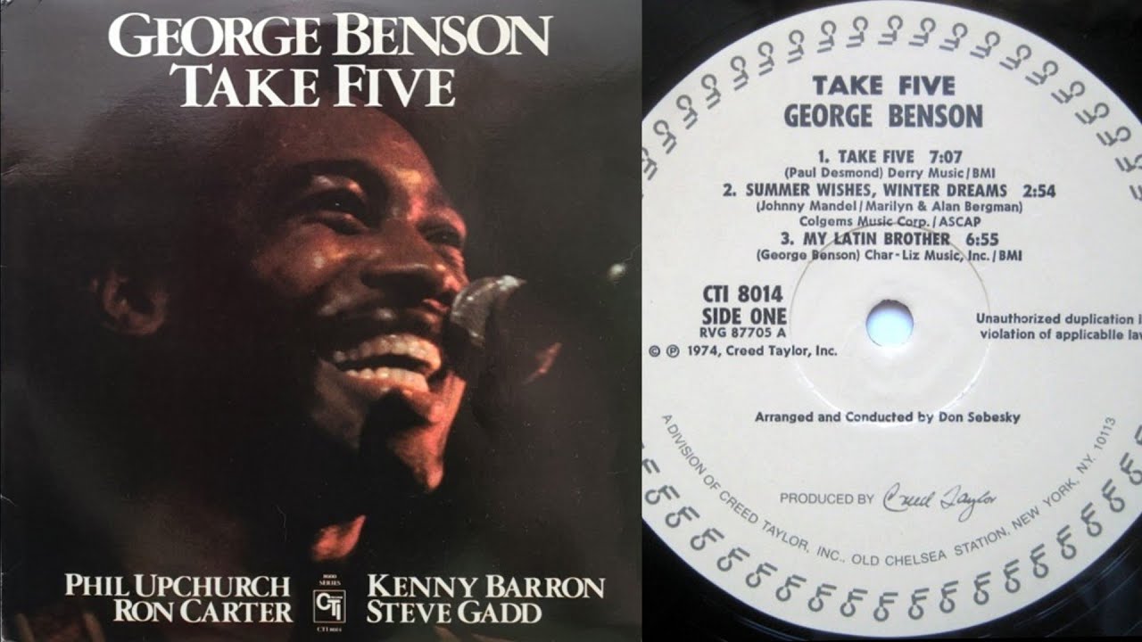 George Benson - Take Five - 1979 [Vinyl Rip 24/96/Full Album] - YouTube