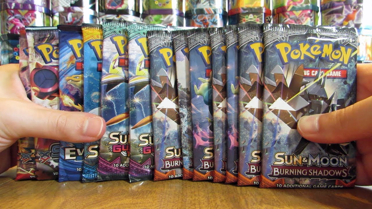 13 Pokemon Booster Pack Opening (EPIC Pull!) - YouTube