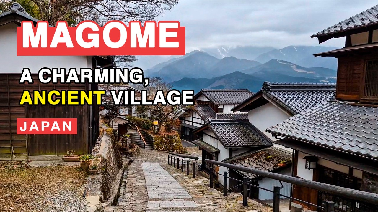 Magome Walking Tour: Uncover Japan's Charming Mountain Town - YouTube