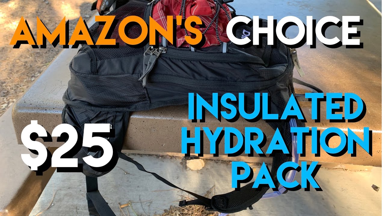 Amazon’s Choice: Dtown Insulated Hydration Camel Pack - YouTube