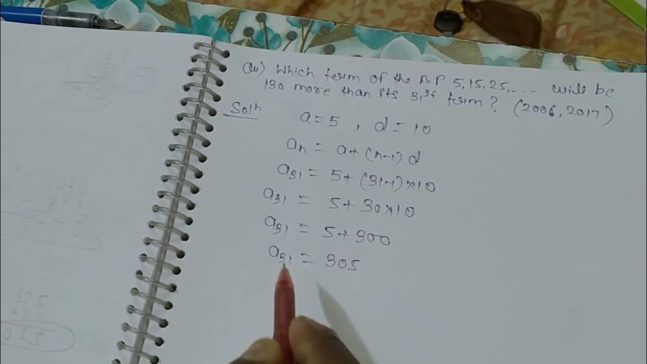 A.P questions of class 10#maths #viral # #trending maths most important questions for board ...