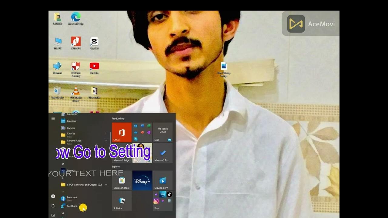 Why The Desktop Is Not full Screen| Desktop Full Screen Problem - YouTube