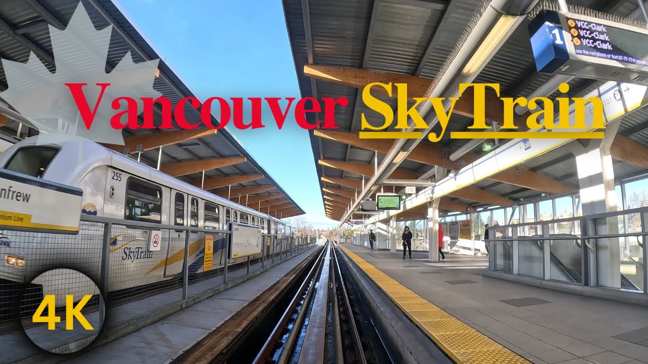 Vancouver's SkyTrain, Scenic ride to DownTown - YouTube
