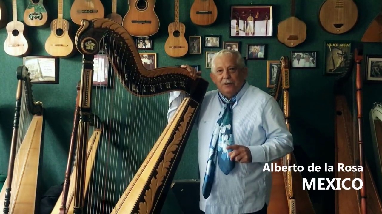 III ENCUENTRO MUNDIAL DE ARPAS INVITADO"MTRO ALBERTO DE LA ROSA" - YouTube