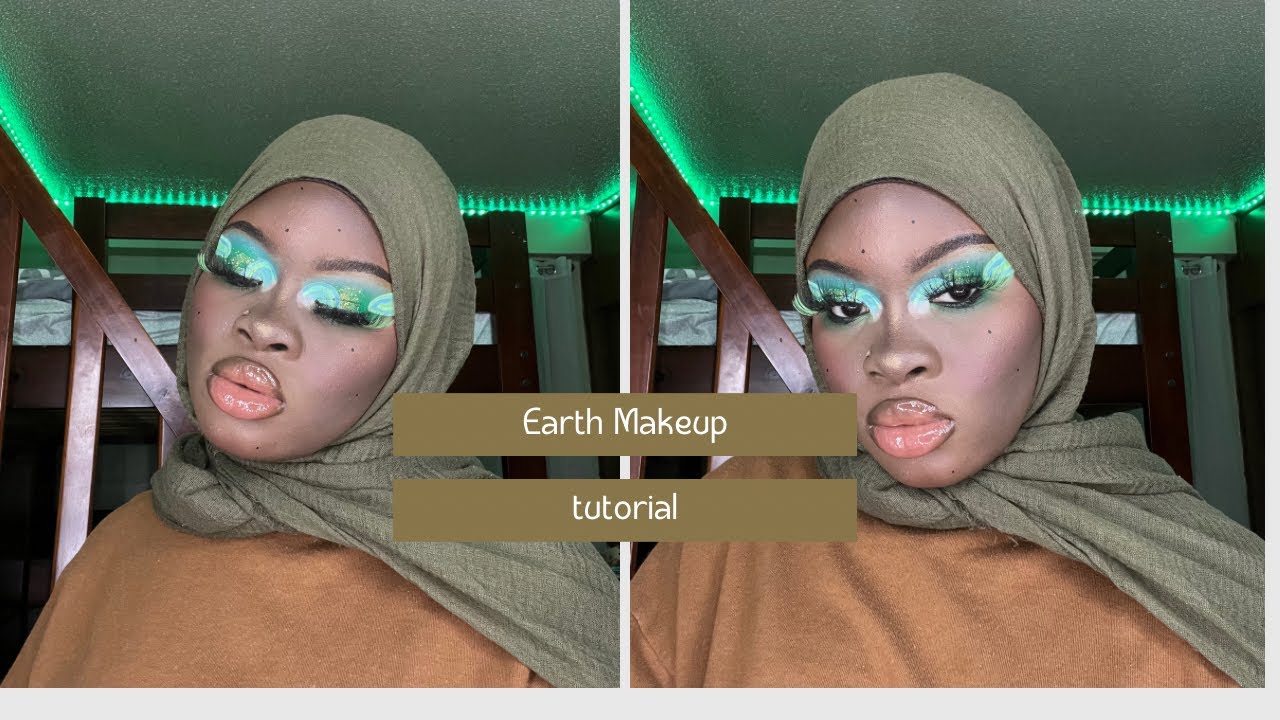 Earth Themed Makeup Look - YouTube