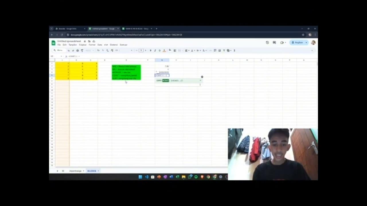 Tugas informatika Tutorial Rumus Input Range - YouTube