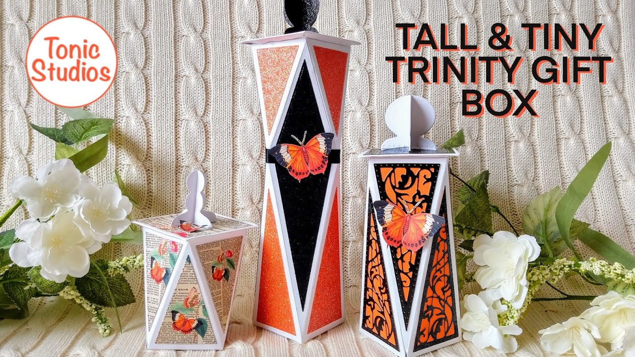 TONIC STUDIOS Tall & Tiny Trinity Gift Box (plus Xtra Large size) - YouTube