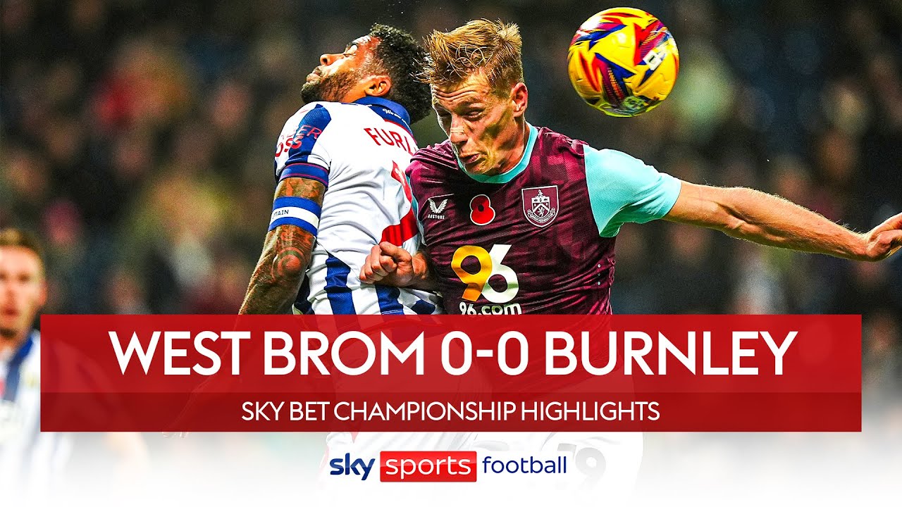 The Baggies can't stop drawing! ⚖️ | West Brom 0-0 Burnley | EFL ...