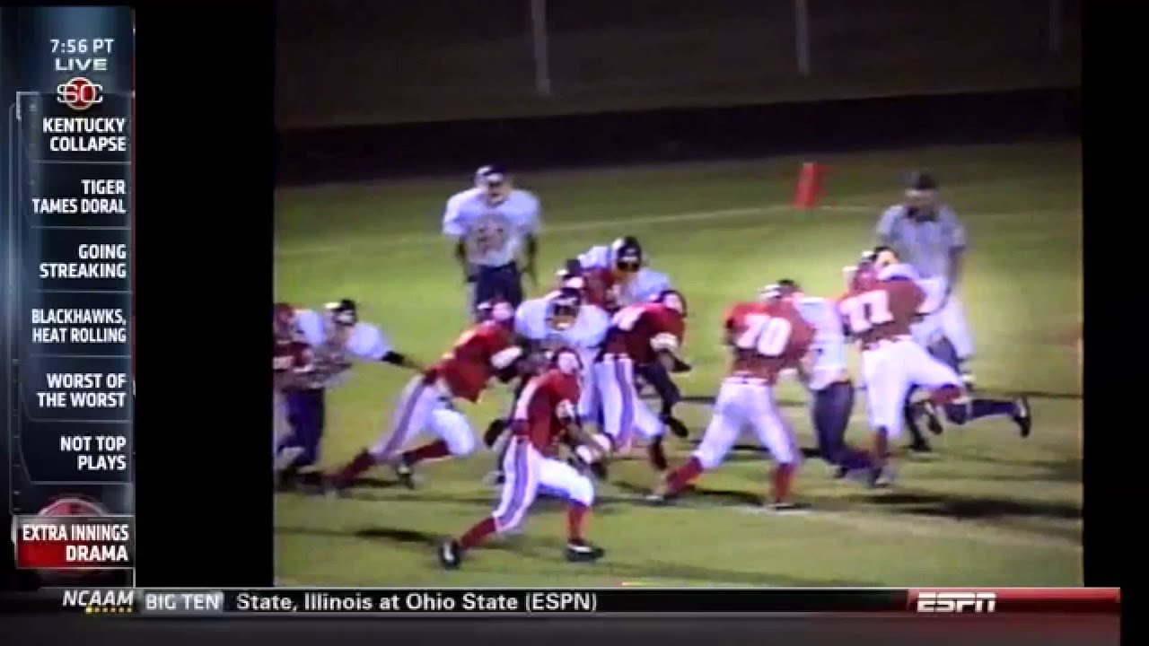 Coahoma Football 1995 NFL Draft pick 31 (9) - YouTube