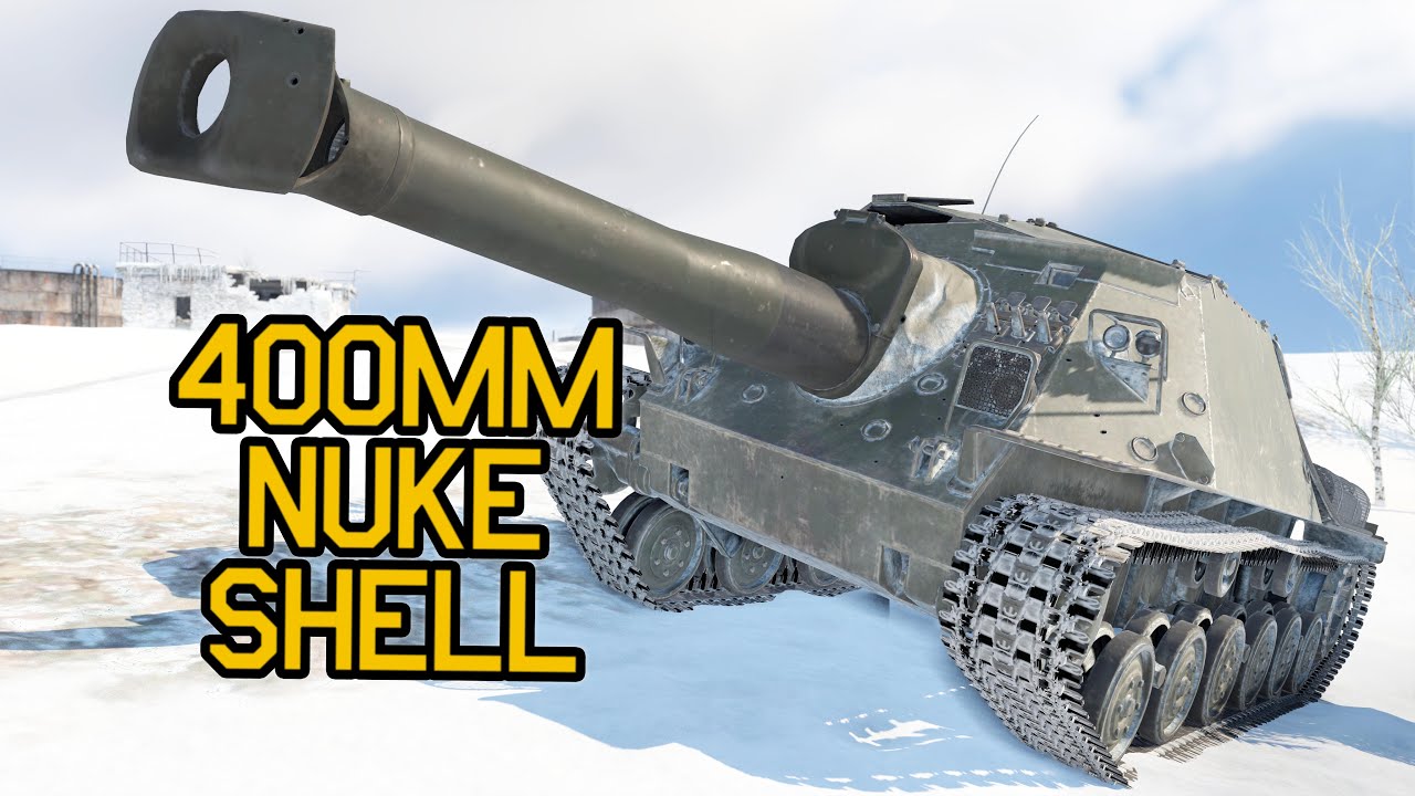 400MM NUKE SHELL - IKV 103 in War Thunder - OddBawZ - YouTube