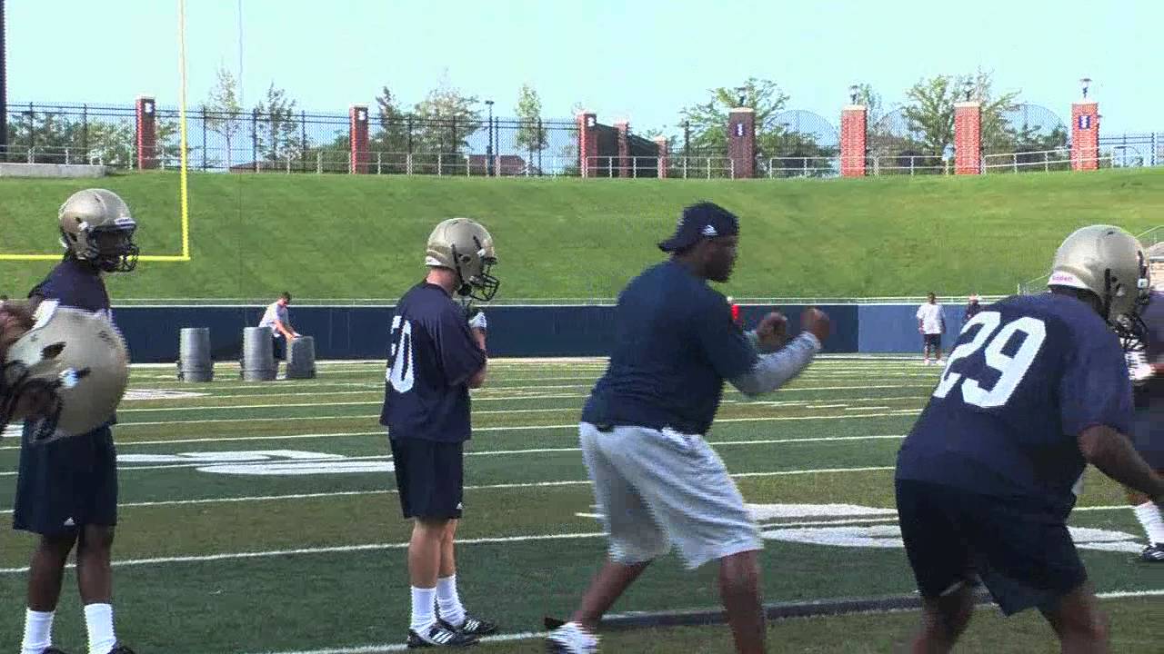 Zips Football All Access: Frisman Jackson Wide Recievers Coach - YouTube
