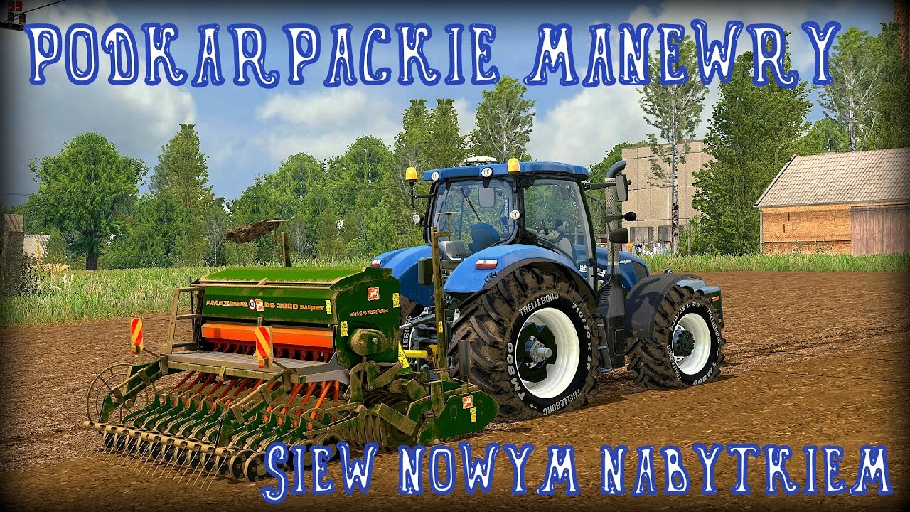 ☺Podkarpackie Manewry #11 - Farming Simulator 15 - Podkarpacie V1 ...
