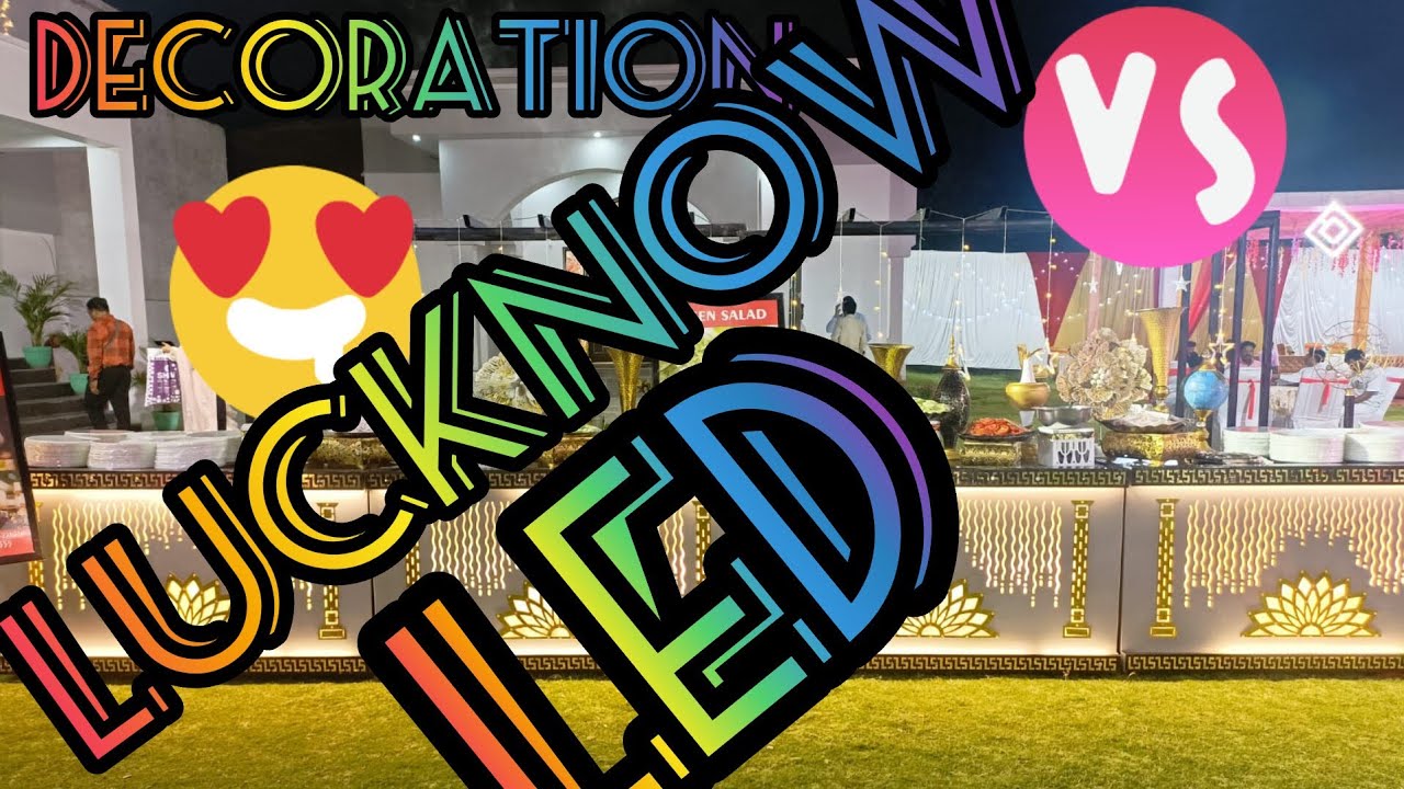 led light/lucknow/dekoresan/dekoresan video #wedding #new #tent # ...